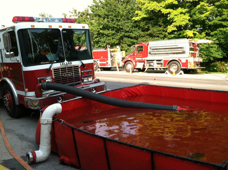 Drop tank – Leland Township Fire & Rescue